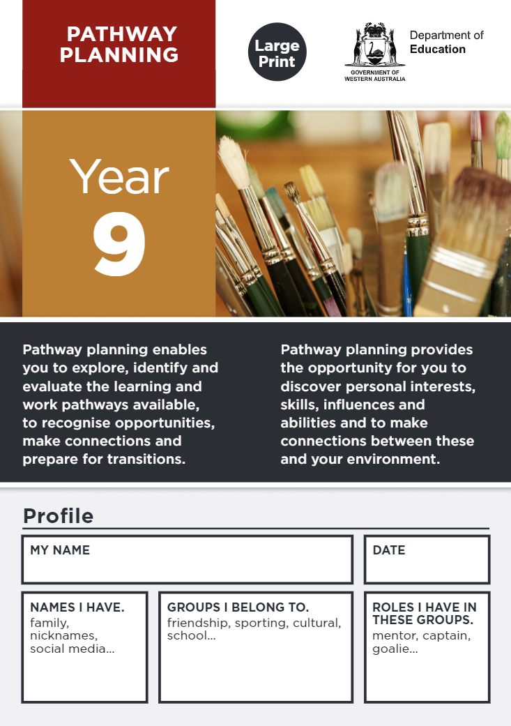 Large print | Education Resources