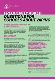 Vaping | Education Resources