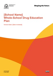 Whole-school drug education plan | Education Resources